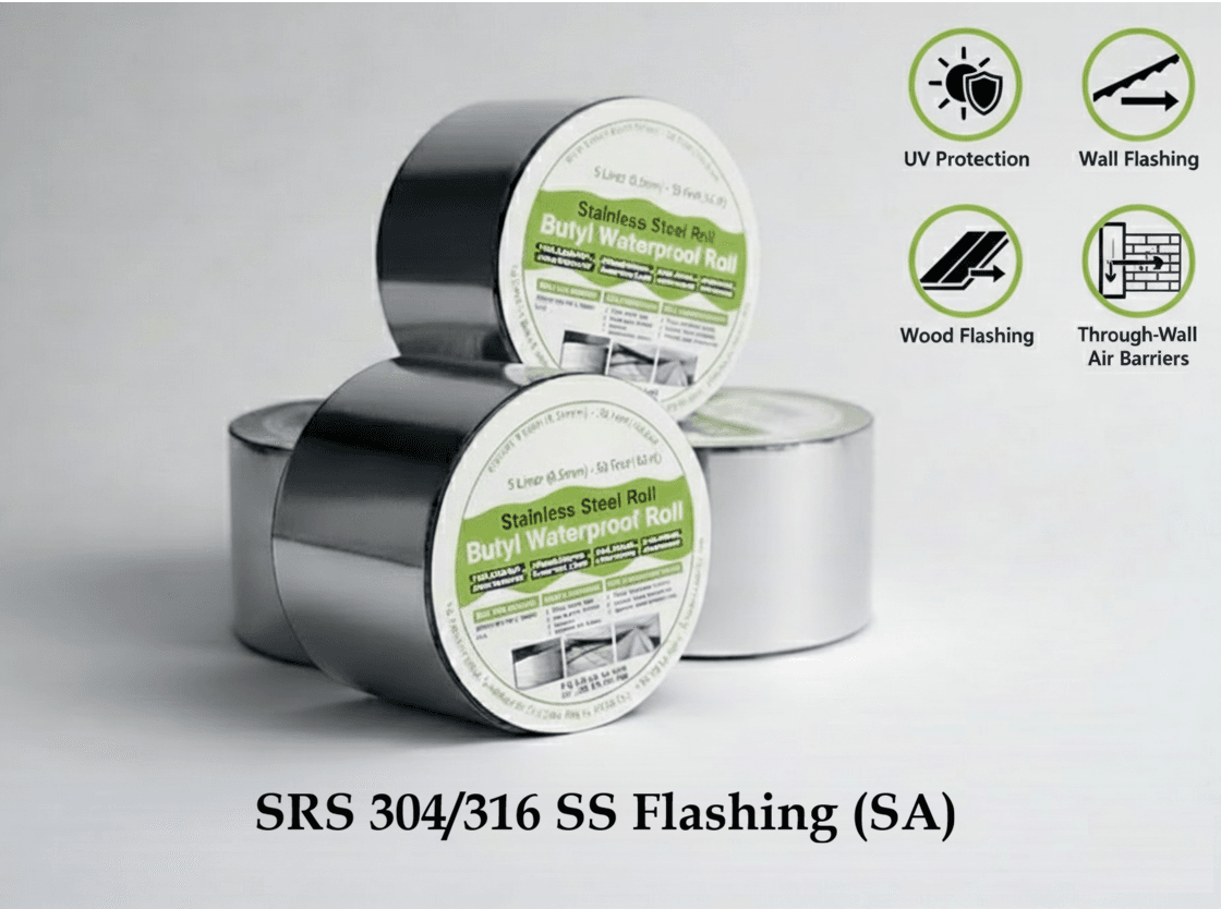 SRS — Stainless Steel/Alloy Flashings For Transition Membranes, Through ...